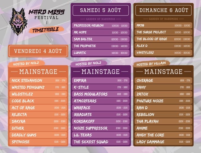 Hard Mess Festival : le nouveau rendez-vous hardstyle et hardcore en ...