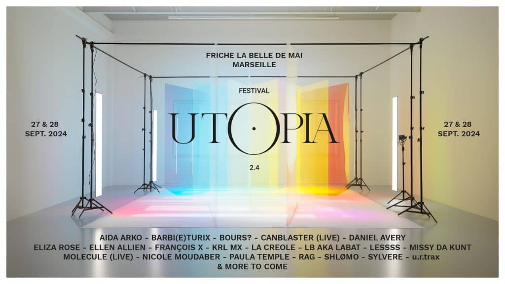 Marseille : L'Utopia Festival dévoile sa programmation - DJMAG