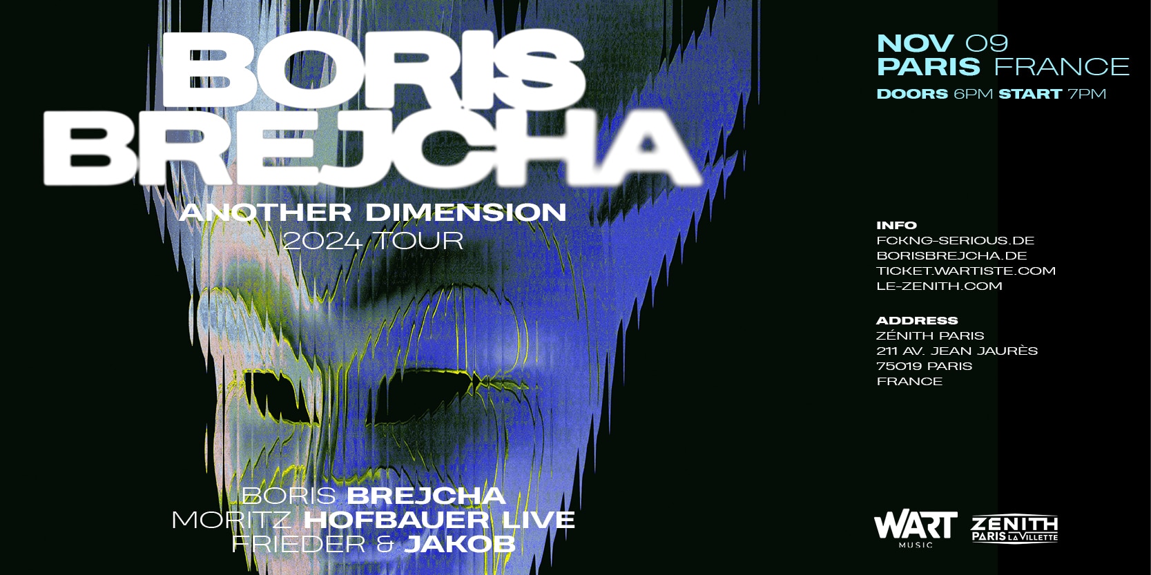 Boris Brejcha annonce une nouvelle date au Zénith de Paris